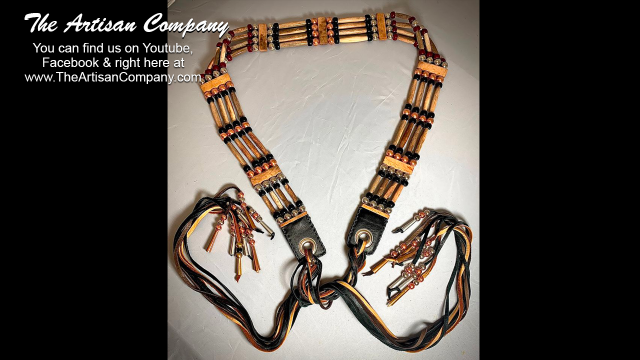 Antiqued Bone Belt Design #4 – The Artisan Company